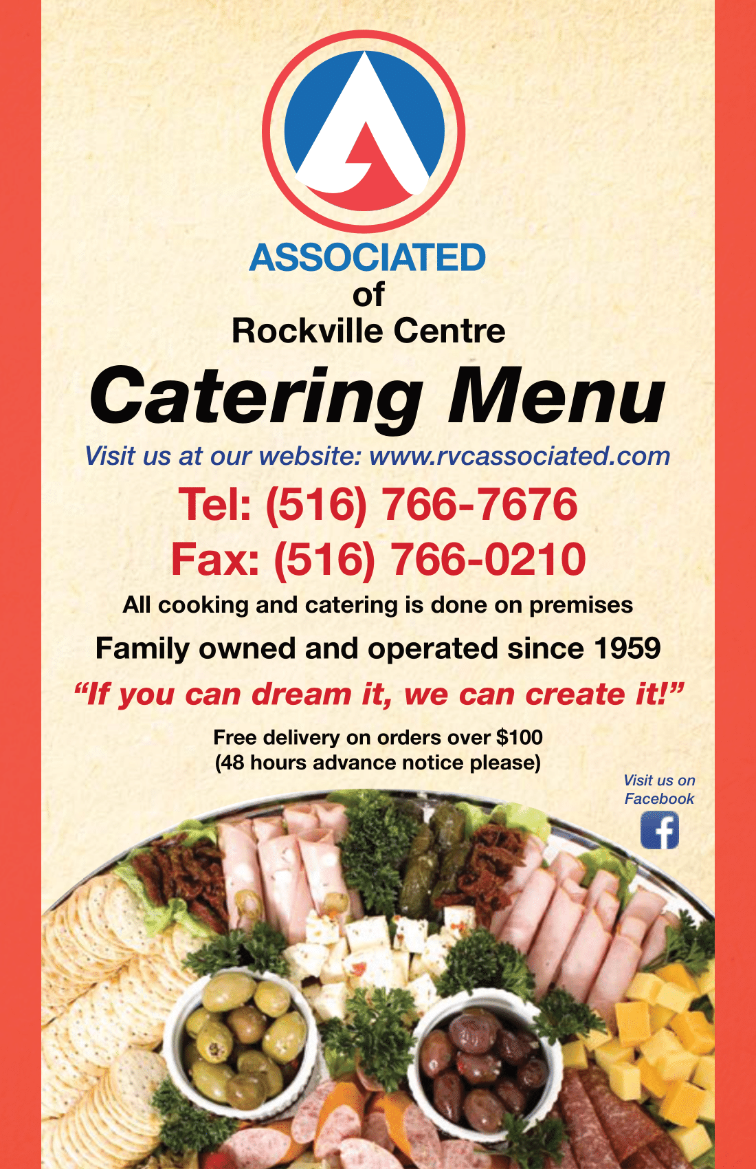 Catering | Rockville Centre Associated