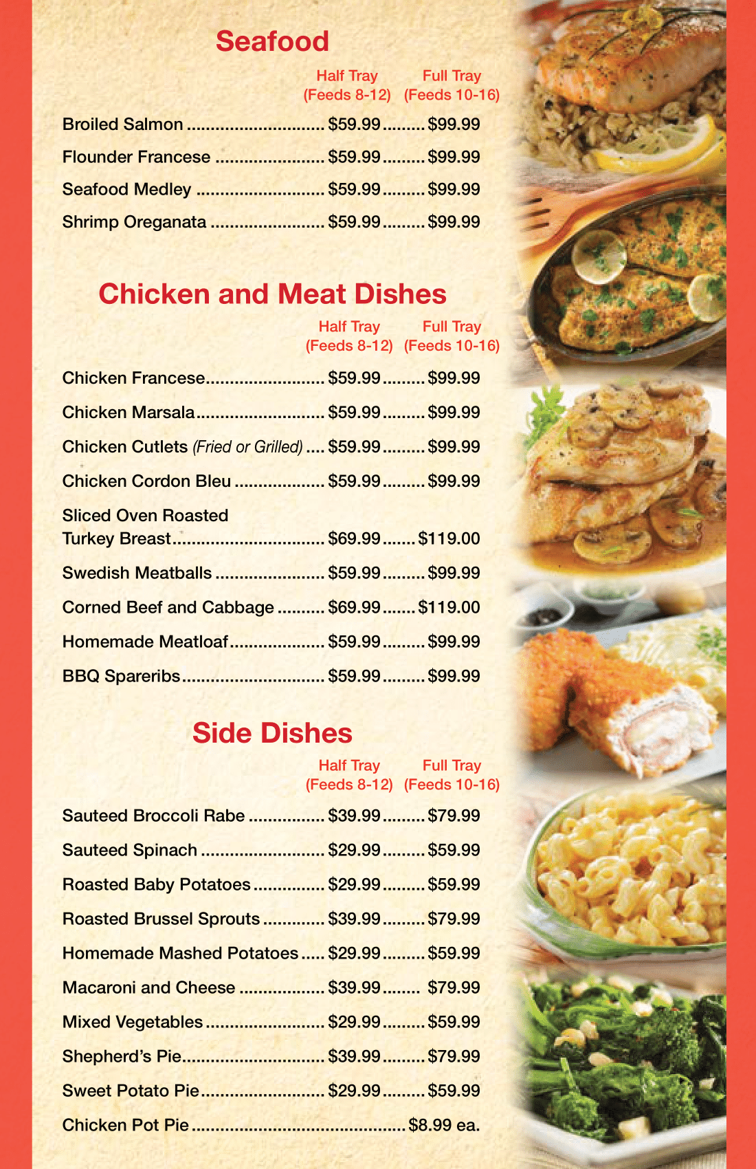 Catering | Rockville Centre Associated